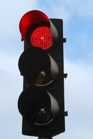 Red Traffic Light Street