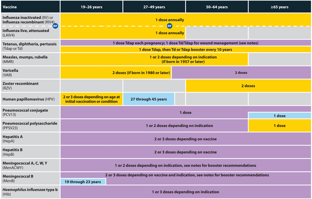 tetanus shot schedule